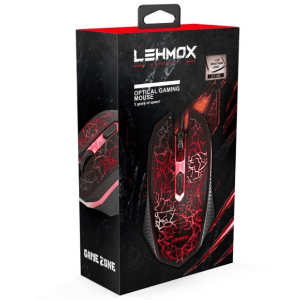 Mouse Gamer com Fio Usb 1200DPI e Iluminação Led Lehmox - GT-M8 ...