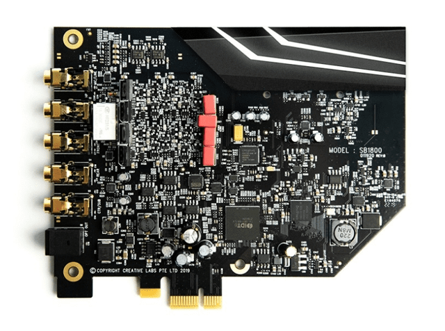 PLACA DE SOM GAMER CREATIVE PCI-E SOUND BLASTER AE-7 | INOVAX SOLUTION