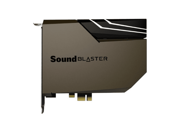 PLACA DE SOM GAMER CREATIVE PCI-E SOUND BLASTER AE-7 | INOVAX SOLUTION