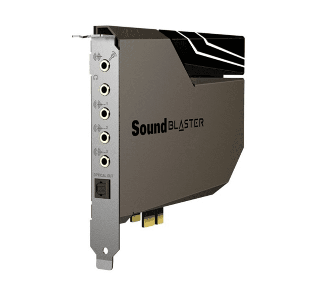 PLACA DE SOM GAMER CREATIVE PCI-E SOUND BLASTER AE-7 | INOVAX SOLUTION