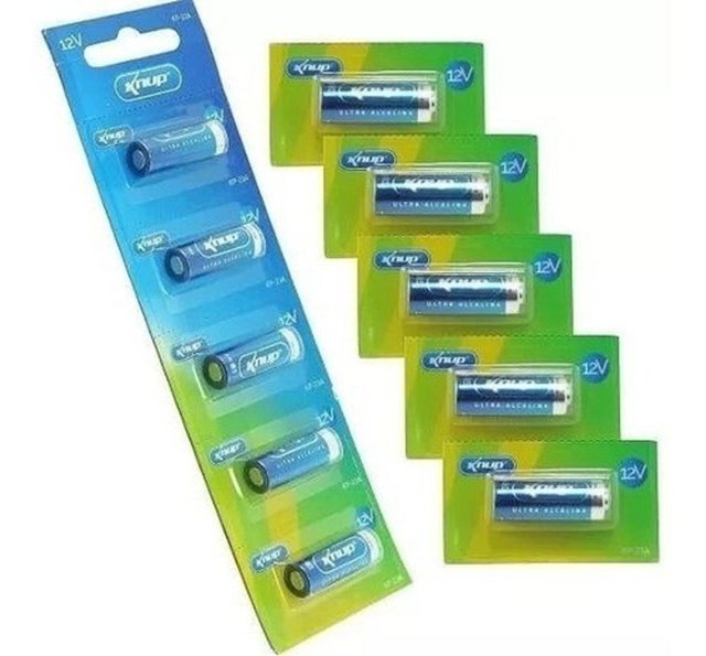 Pilhas Bateria Alcalina 12v 23a Fina unidades KP-23A | INOVAX SOLUTION