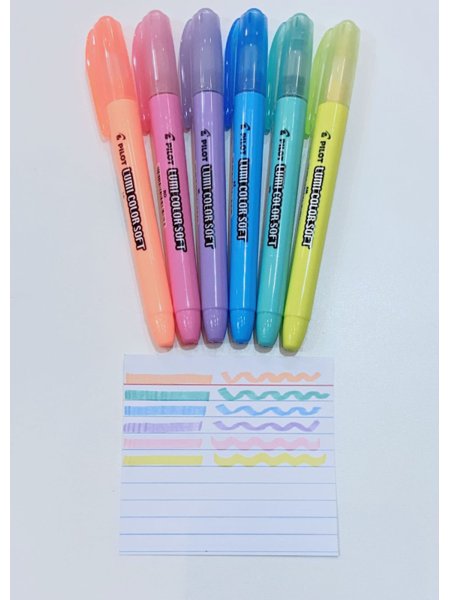 Marca-Texto Lumi Colors Soft - Pilot | @Mimosstori