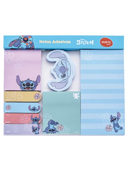 Blocos de Notas Adesivas e Anotações Stitch 400f | @Mimosstori