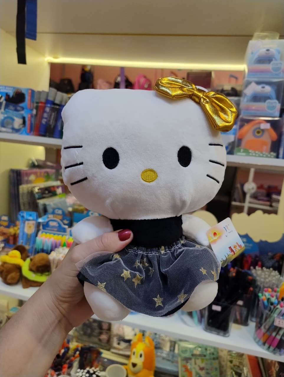 Pelúcia Hello Kitty Rockstar | @Mimosstori