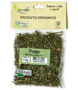 Poejo Seco Orgânico (Chá) 10g Quintal Verde | Leve Bem Orgânicos