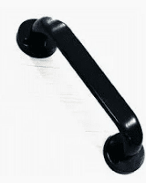 MUNDIAL PUXADOR CLASSIC PRETO 15CM | Central das Fechaduras