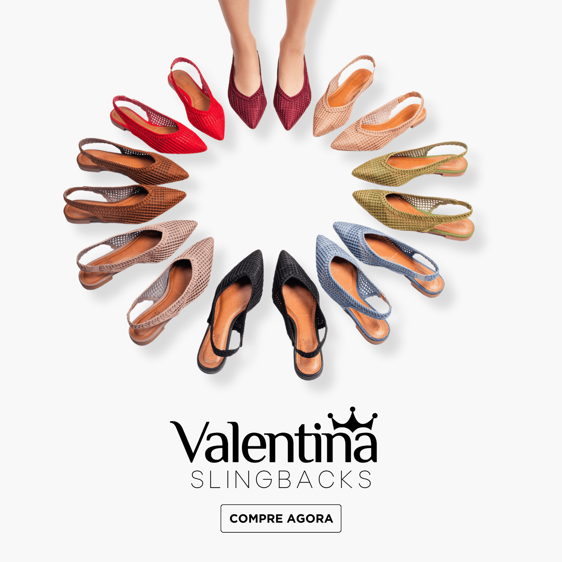 Valentina Flats | Calçados Femininos