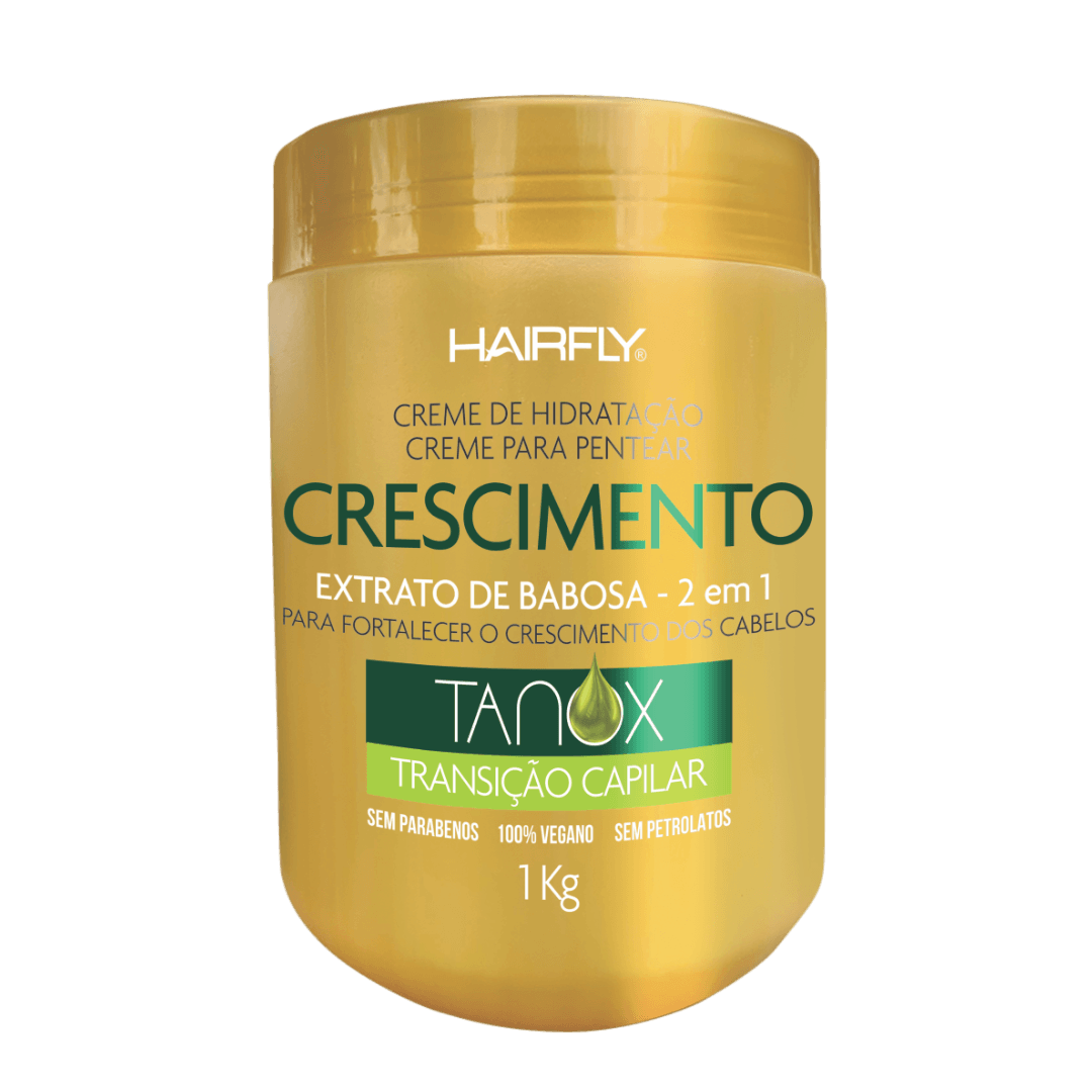 Creme para Pentear e Hidratar 2 em1 Tanox Ouro Transição Capilar 1kg ...