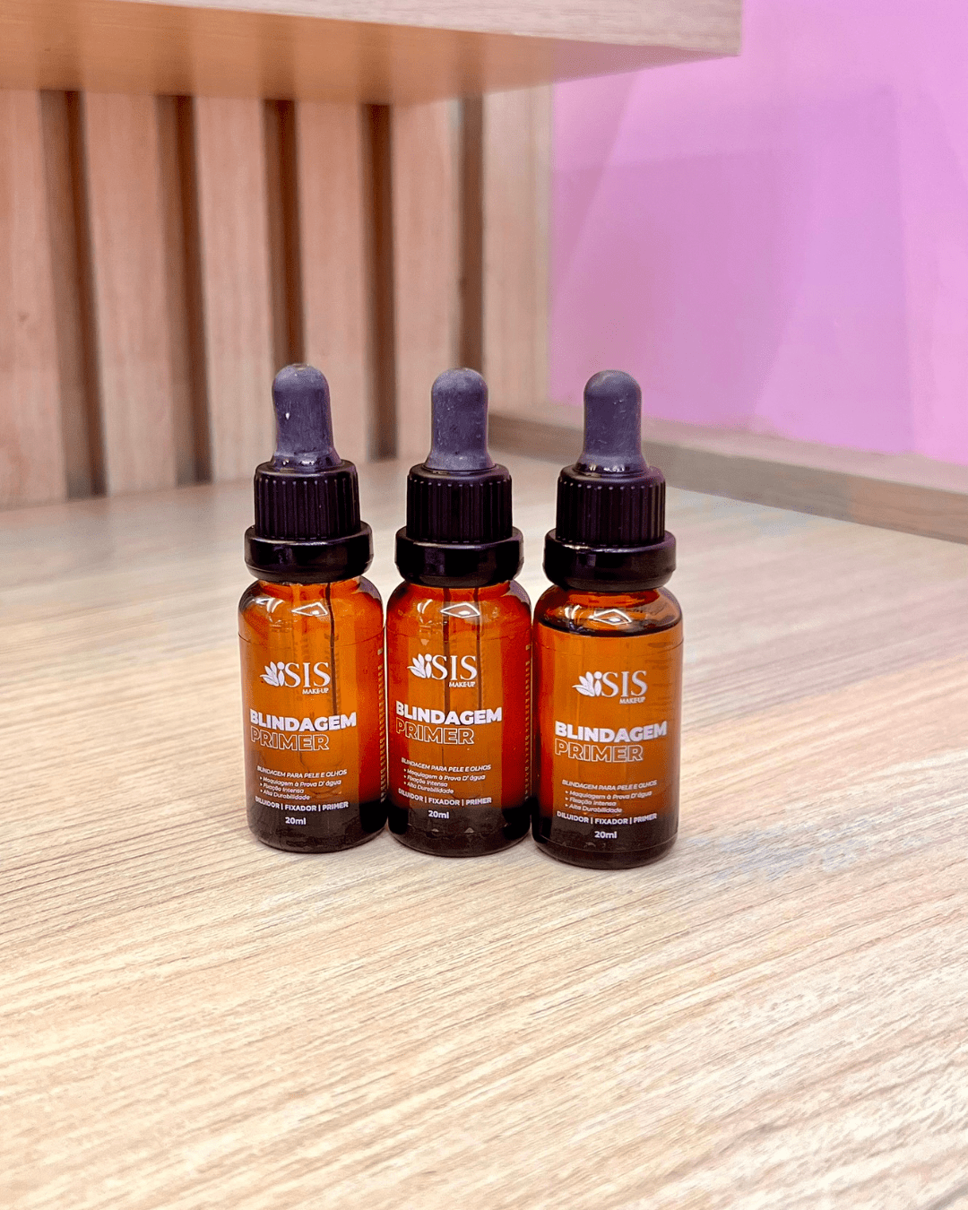 BLINDAGEM PRIMER - ISIS MAKEUP | Pink