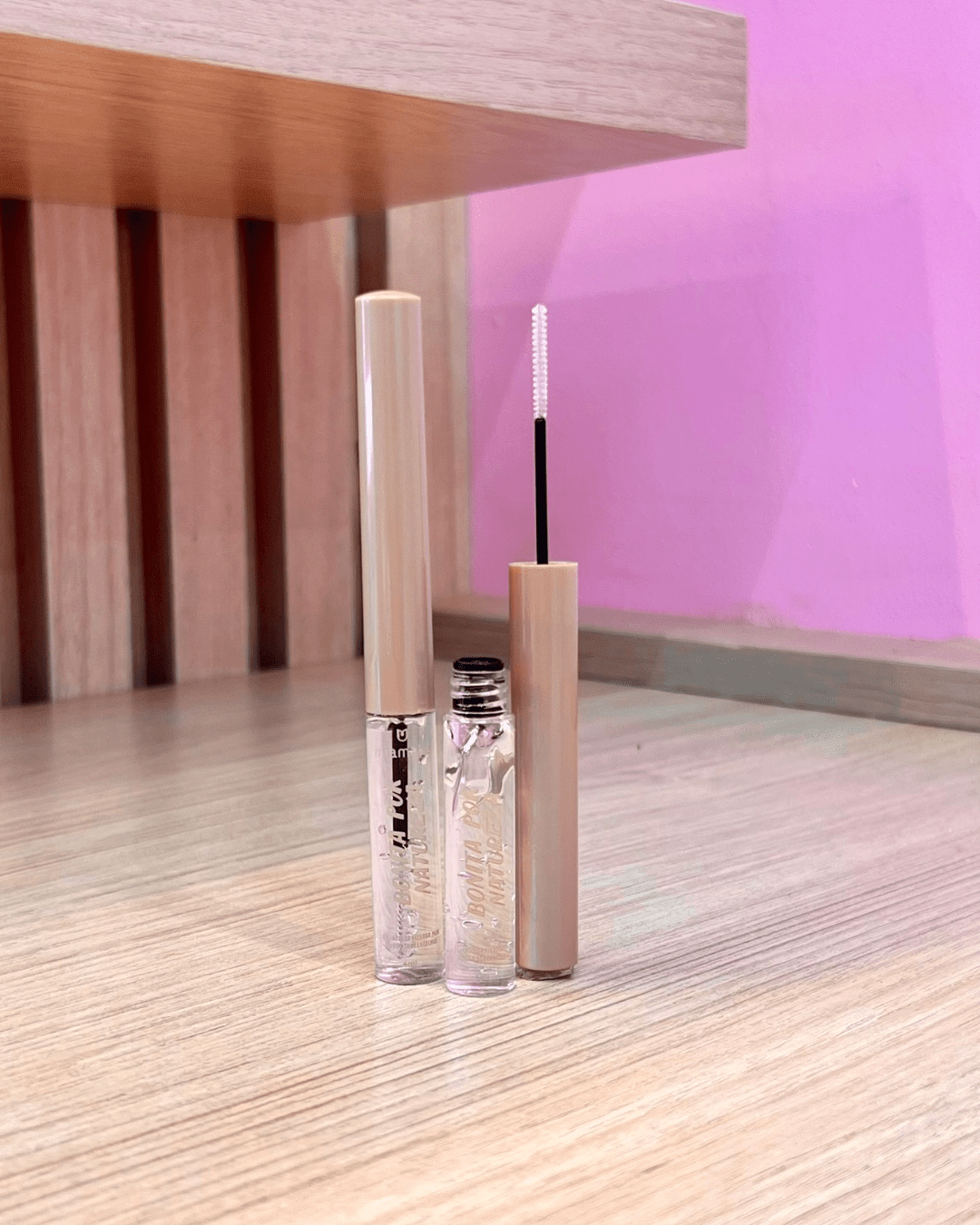 GEL INCOLOR FIXADOR PARA CÍLIOS E SOBRANCELHAS - MIA MAKE | Pink