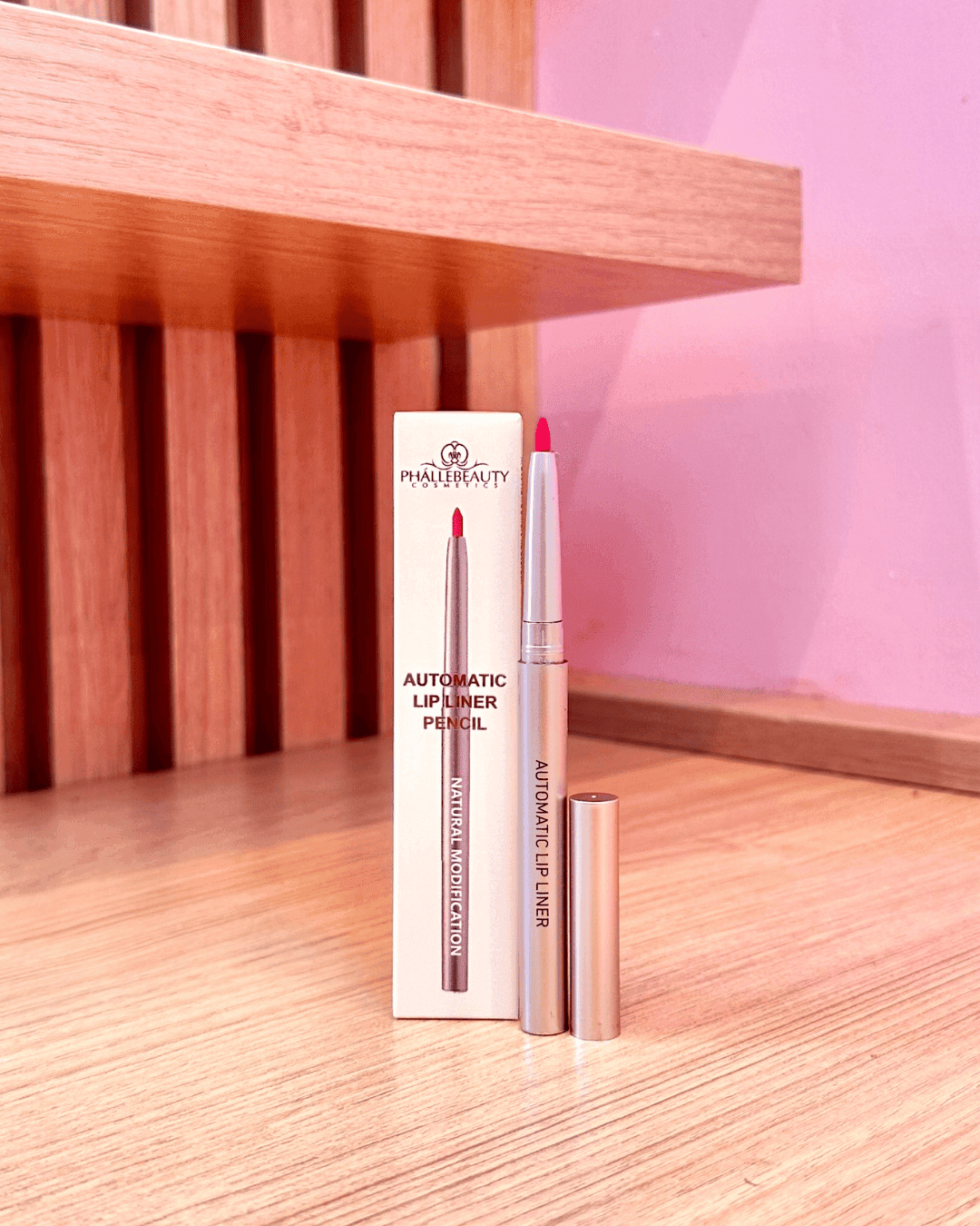 LÁPIS LABIAL LIP LINER PENCIL AUTOMATIC COR 07 PH4003 - PHALLEBEAUTY | Pink