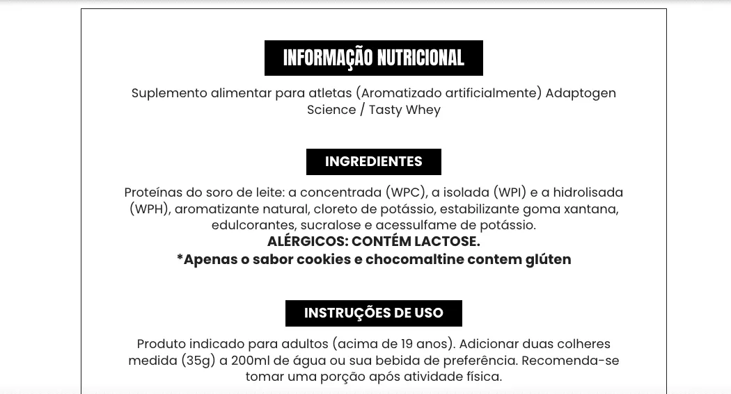 Sachê Tasty Whey Doce de Leite 34g | Capital Fitness