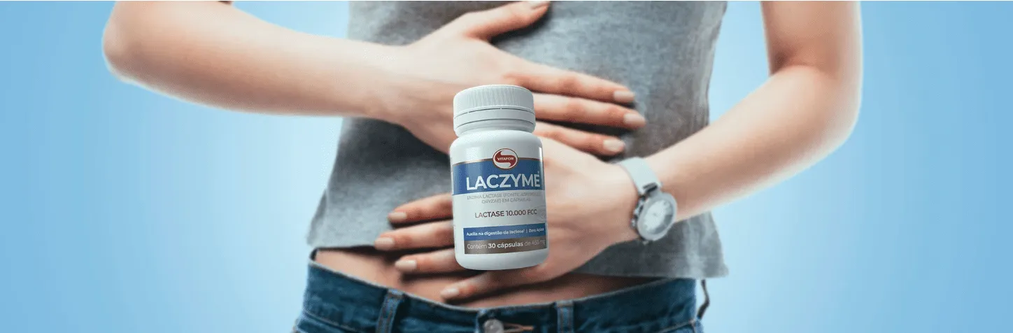 Laczyme Vitafor 30 Cápsulas 450mg | Capital Fitness