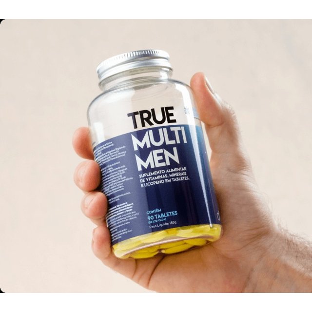 Multivitaminico Men True Source 90 Cápsulas | Capital Fitness