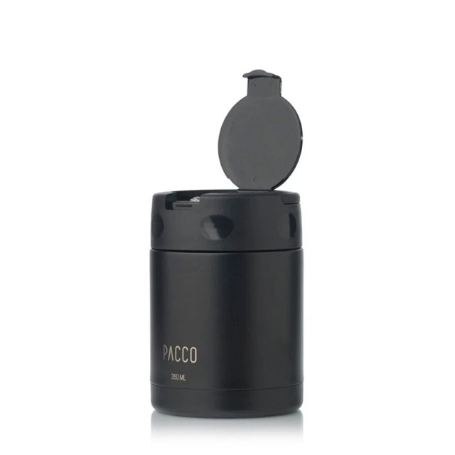 Pote Termico Pacco Foodjar 350ml Preto | Capital Fitness