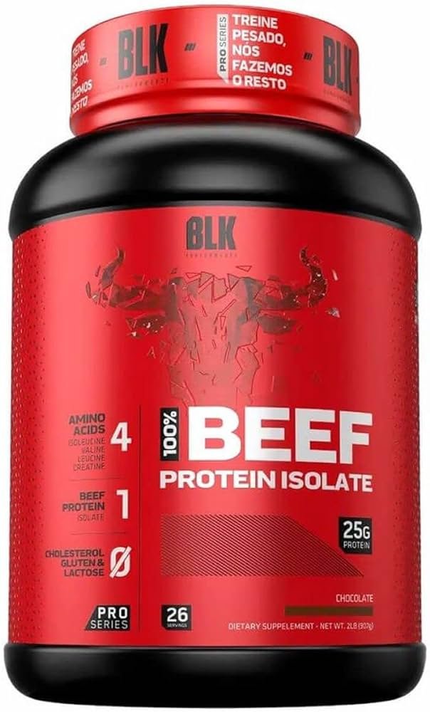Proteina Blk Beef Protein Isolada Sabor Chocolate 900g | Capital Fitness