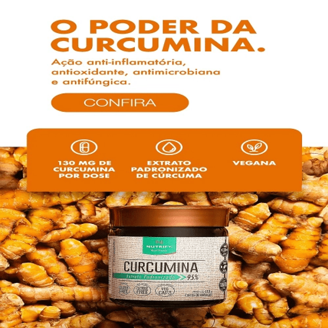 Curcumina Nutrify 30 Cápsulas | Capital Fitness