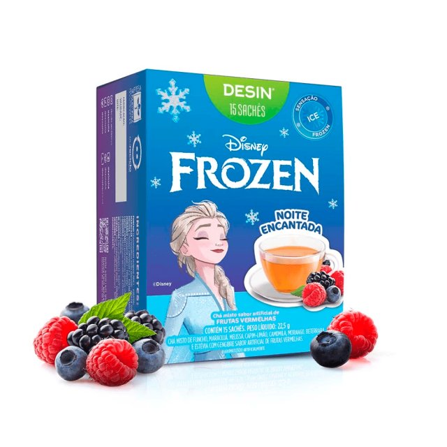 Cha Da Frozen Sabor Frutas Vermelhas 15 Saches | Capital Fitness
