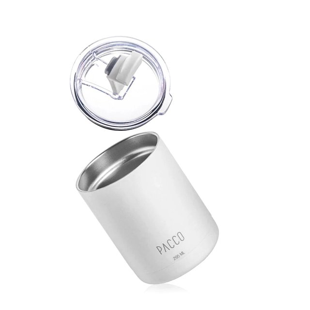 Copo Termico Happycup Pacco 295ml Branco | Capital Fitness