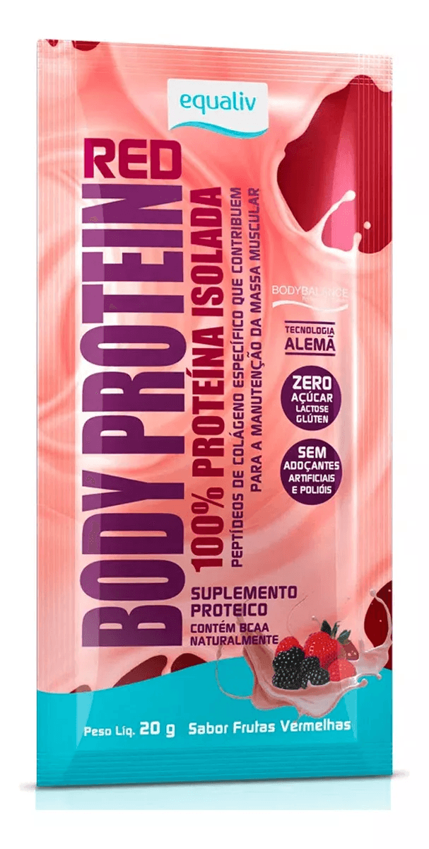 Body Protein Equaliv Frutas Vermelhas Sachê 20g | Capital Fitness