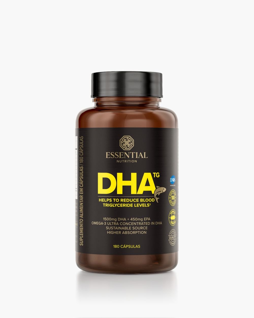 DHA TG 1G Essential 180 Cápsulas | Capital Fitness
