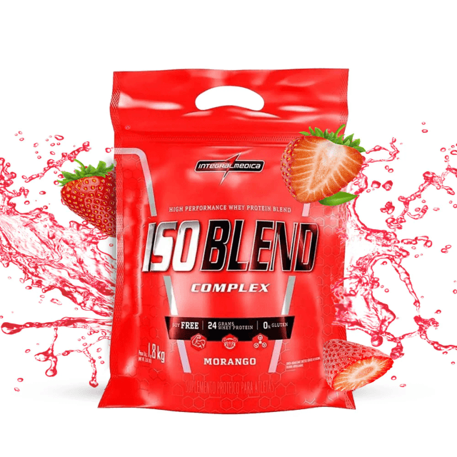 Iso Blend Integralmedica Morango Refil 1.8kg | Capital Fitness
