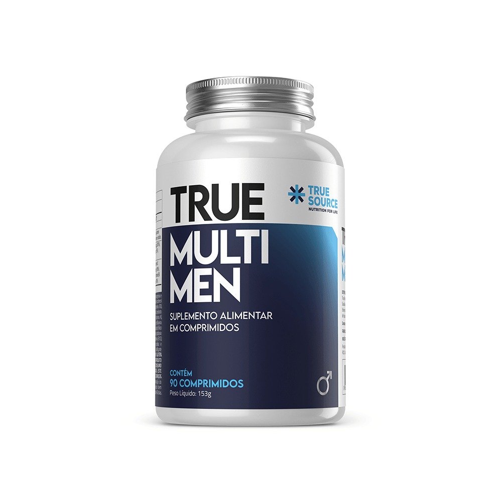Multivitaminico Men True Source 90 Cápsulas | Capital Fitness