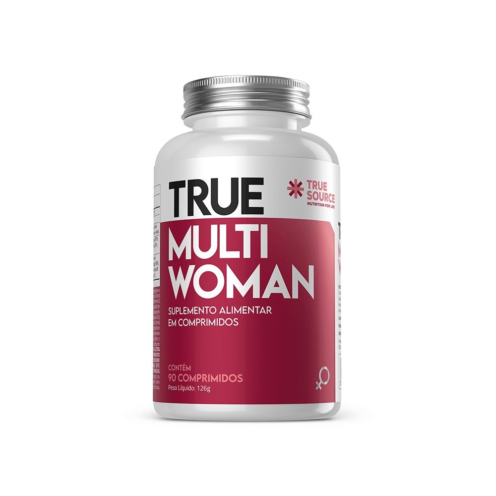 Multivitaminico Woman True Source 90 Cápsulas | Capital Fitness