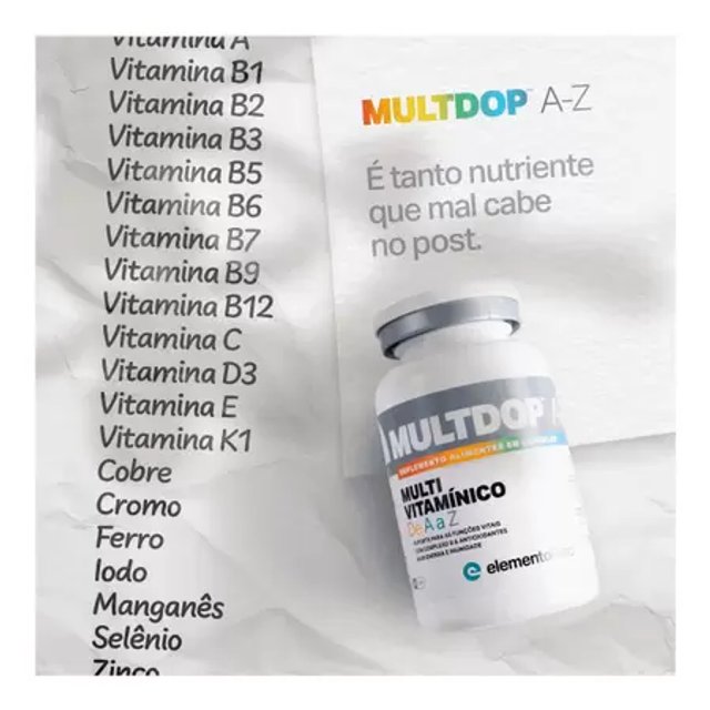 Multdop A-Z Multivitaminico 60 Capsulas | Capital Fitness