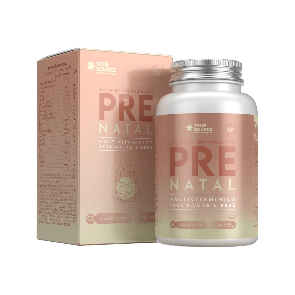 Multivitamínico PreNatal 90 Cápsulas | Capital Fitness