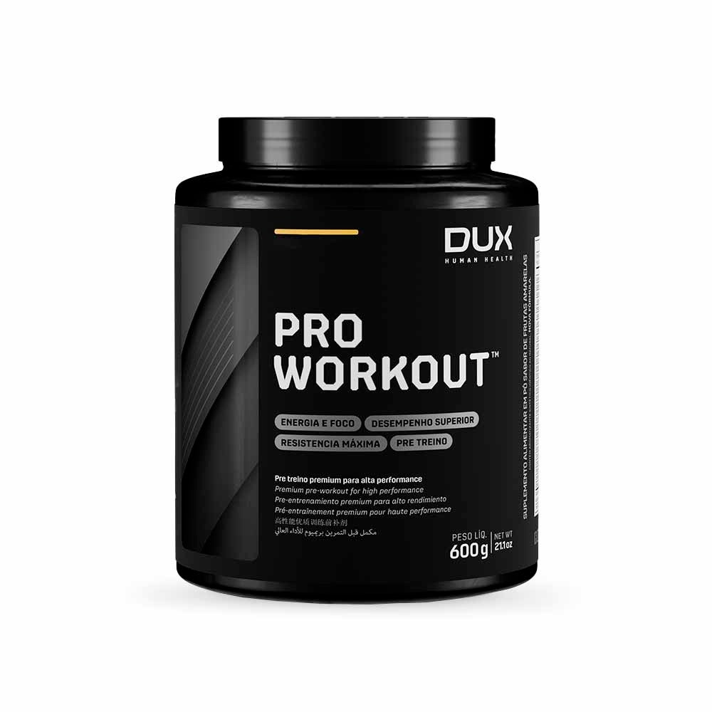 Pre Workout Pro Dux 600g Frutas Amarelas | Capital Fitness
