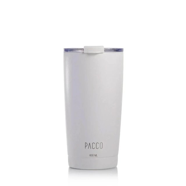 Copo Termico Thermocup Pacco 600ml Branco | Capital Fitness