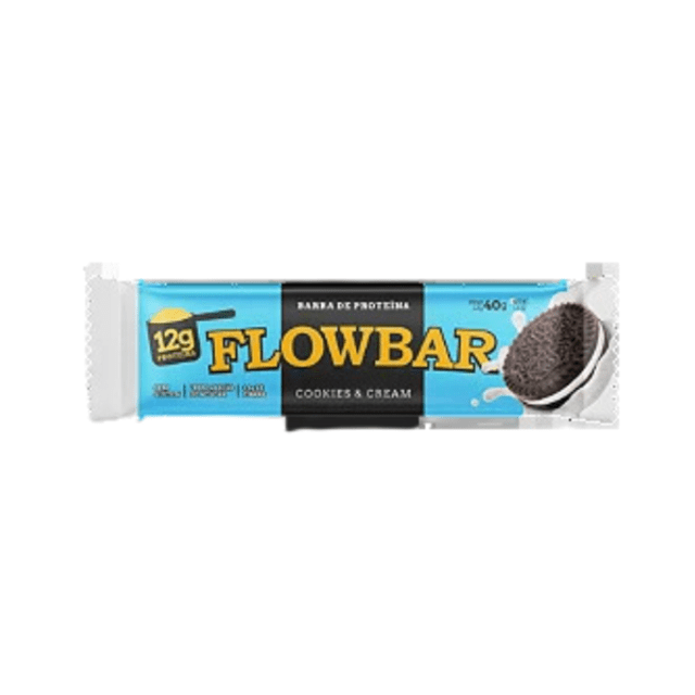 Barra de Proteína Flowbar Cookies n Cream 40g | Capital Fitness