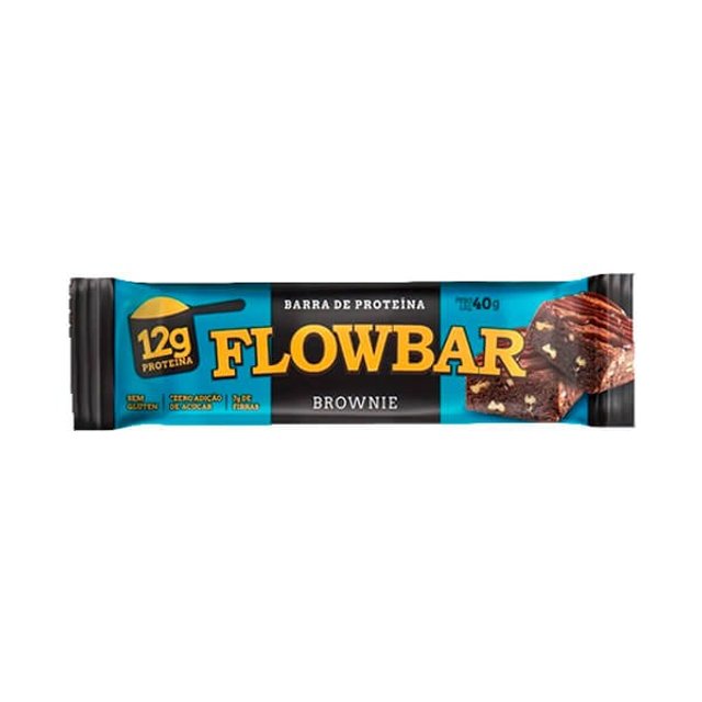 Barra de Proteína Flowbar Brownie 40g | Capital Fitness