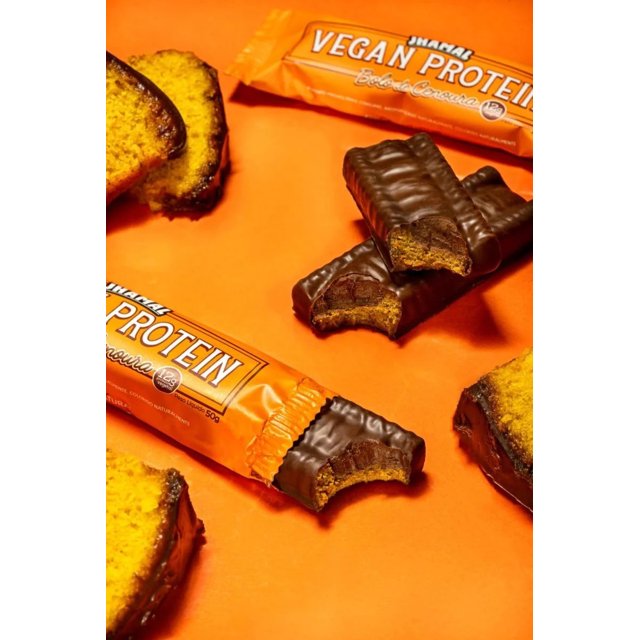 Barra Proteica Jhamal Bolo de Cenoura 50g | Capital Fitness