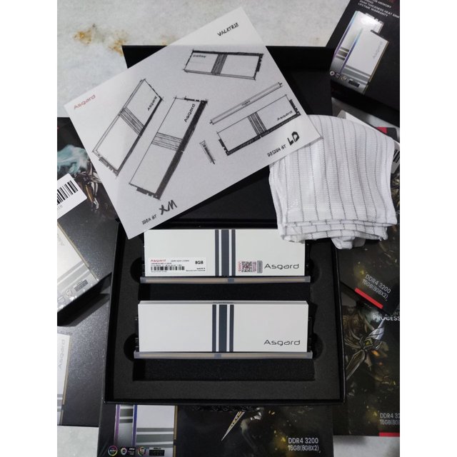 Kit Ddr4 Ram Asgard Valkyrie V5 2x 16 GB 3200 MHz, RGB, Nova, Lacrada ...