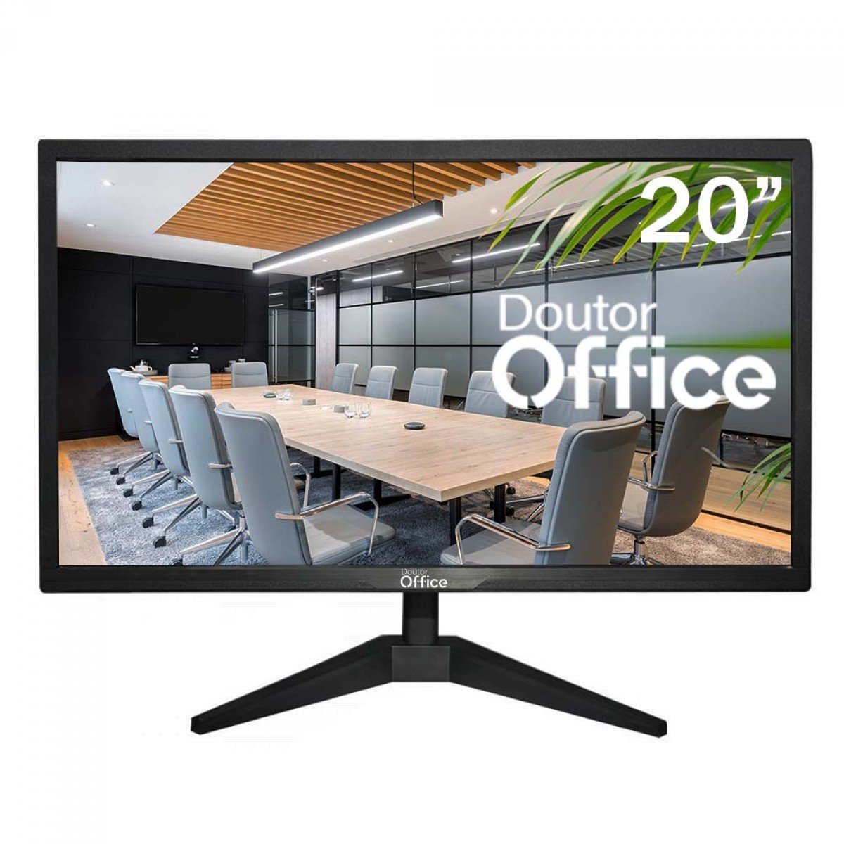 Monitor Dr. Office, 20 Pol, HD, 75Hz, HDMI/VGA, Novo, Na Caixa | Infotec