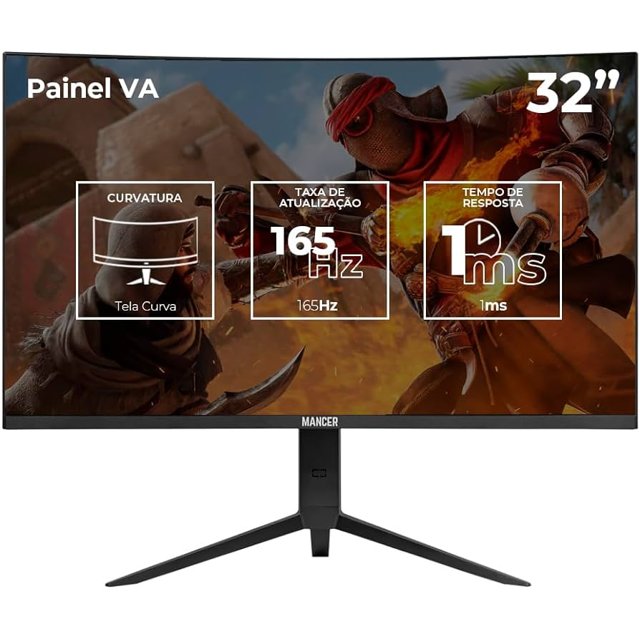 Monitor Mancer Valak UZ31, 31.5 Pol., VA, Curvo, FHD, 1ms, 165Hz ...