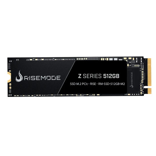 M2 NVME Rise Mode Z Series 512 GB, 2280, Leitura 3100mb/s Gravação ...