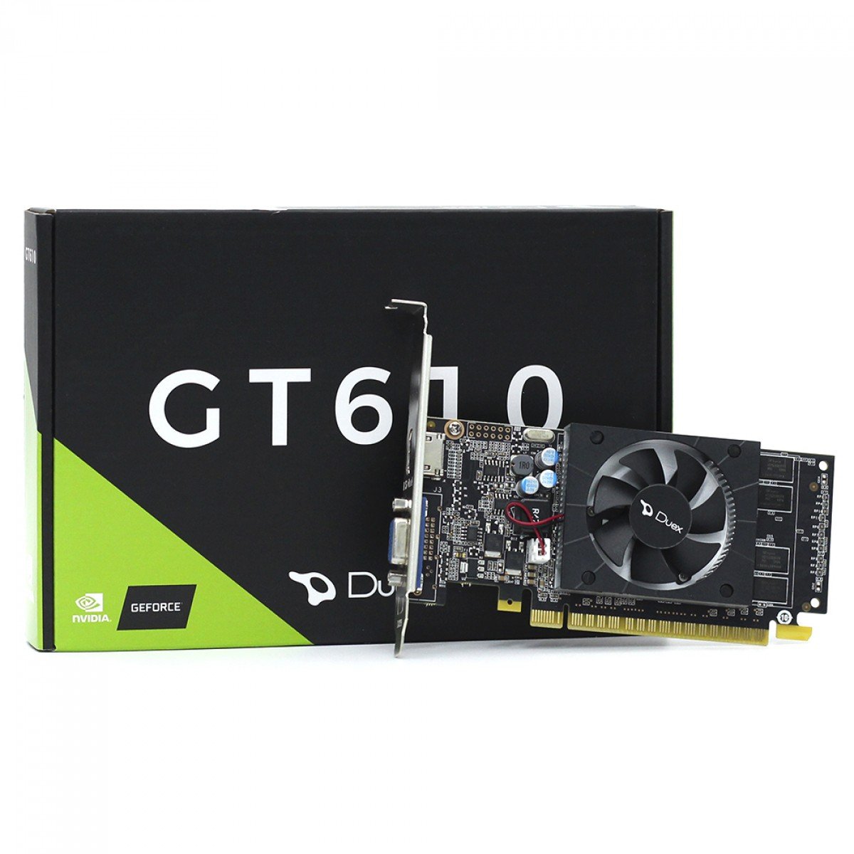 Placa De Vídeo Duex Geforce Gt 210, 1GB Ddr3, 64 Bits, Low Profile, Nova, Lacrada | Infotec