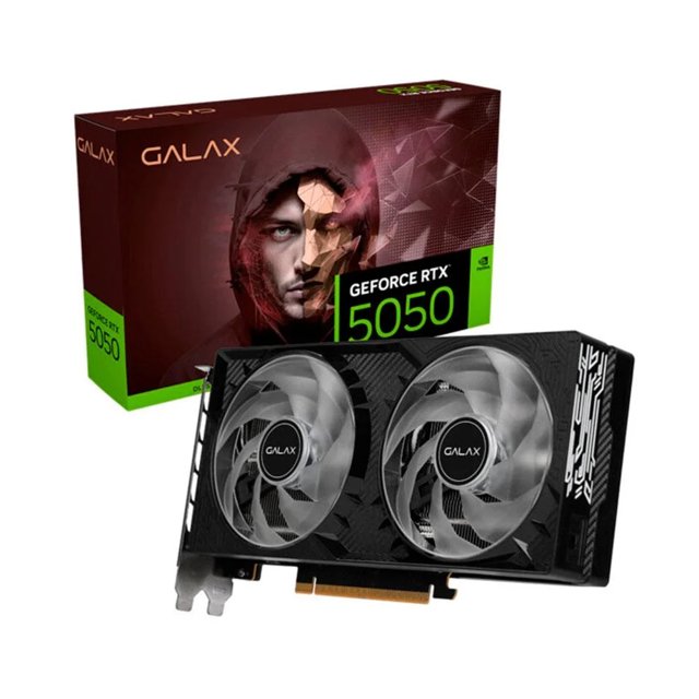 Placa de Vídeo Galax Nvidia GeForce RTX 5050 1-Click OC , 8GB, GDDR6 ...