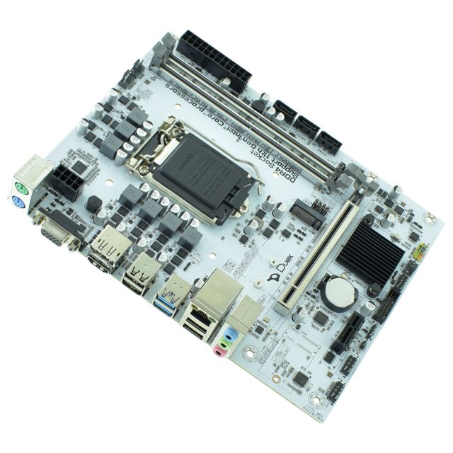 Placa Mãe Duex Dx H510 Pro Branca, Intel 10ª/11ª Geração, LGA1200, DDR4 ... Placa Mãe Duex Dx H510 Pro Branca, Intel 10ª/11ª Geração, LGA1200, DDR4 ...