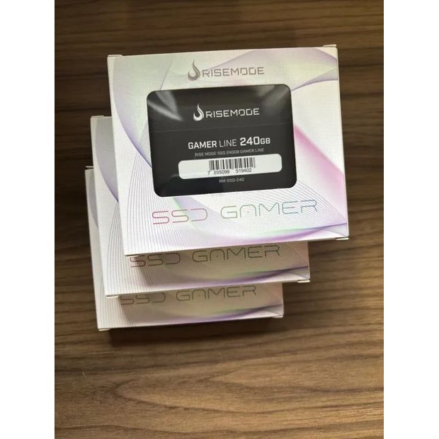 SSD Rise Mode Gamer Line, 240GB, Sata III, Leitura 535MBs e Gravação ...