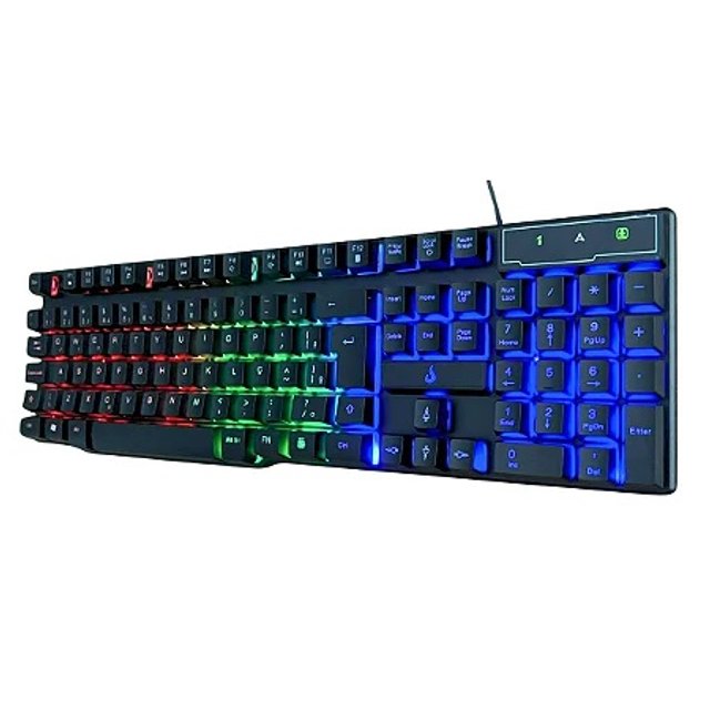 Teclado Gamer Rise Mode G1 Full, USB, Preto, RGB, Novo, Lacrado | Infotec