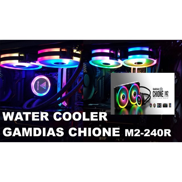 Water Cooler Gamdias Chione M2-240R, ARGB, Com Controle, 240mm, Intel ...