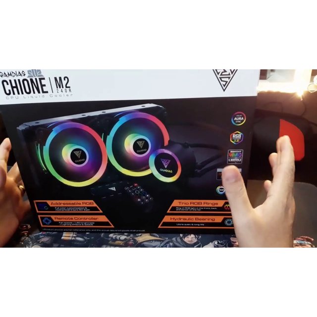Water Cooler Gamdias Chione M2-240R, ARGB, Com Controle, 240mm, Intel ...