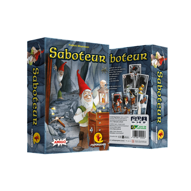 Jogo Saboteur - PaperGames | compre na MUNDO ELFO | Mundo Elfo