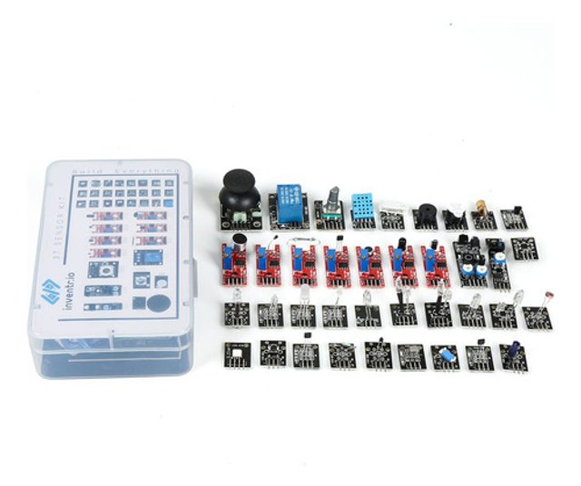 Kit Para Iniciantes Em Arduino Uno R3 Mega256 37x Sensores | TekniMas