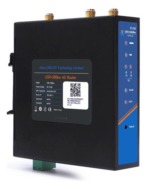 Roteador Industrial Openvpn 300mbps Usr-g806w Sim Nano 4ff | TekniMas