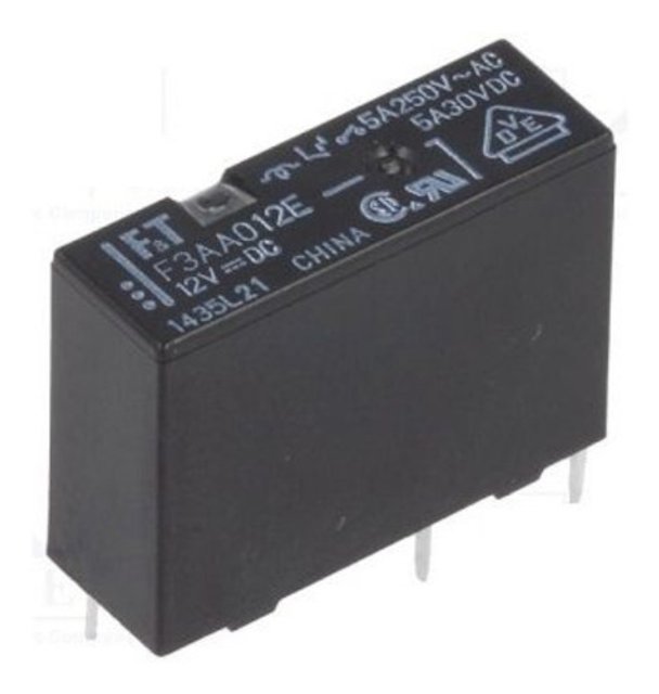 10 Unidades Relé F3aa012e Ft-f3aa012e 3a 12Vdc | TekniMas